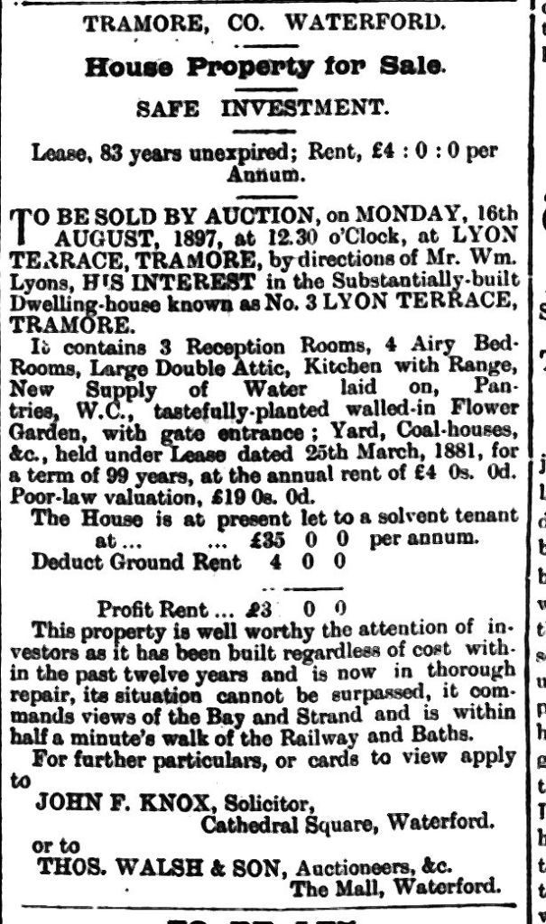 Turkey Road – Tramore of Yore